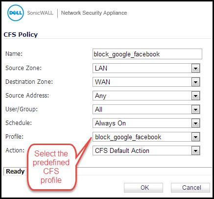CFS4.0 HTTPS web sitelerini engellemek.